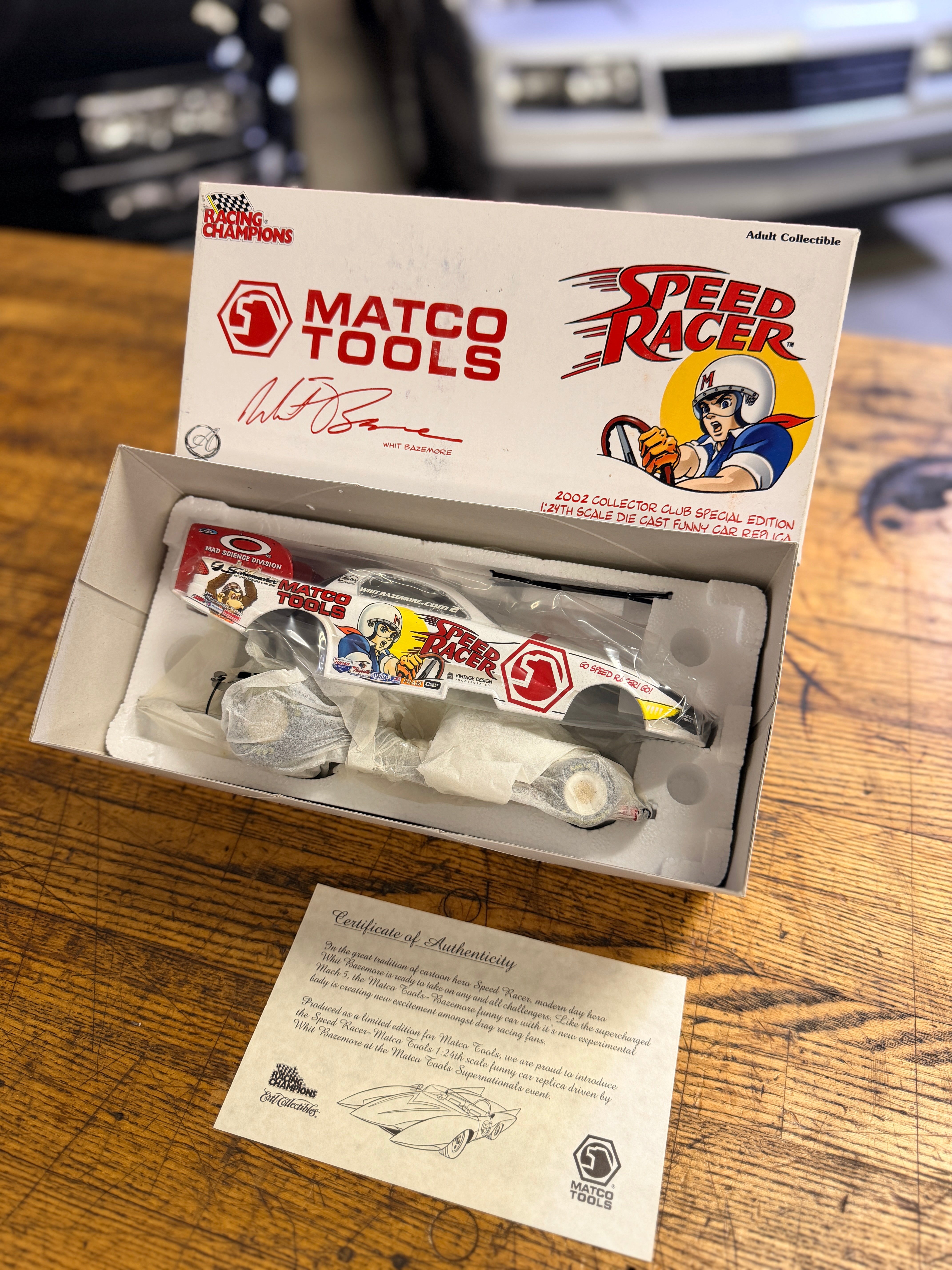 Whit Bazemore 2002 Speed Racer Pontiac Firebird Funny Car 1:24 – NHRA ...